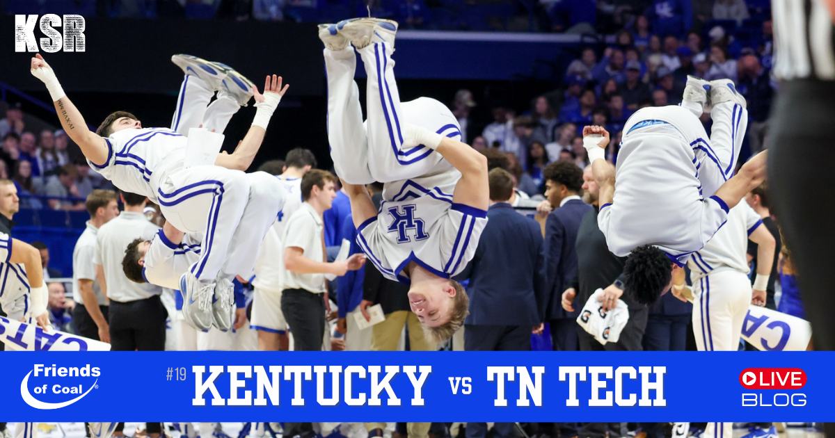 LIVE BLOG: Kentucky vs. Tennessee Tech
