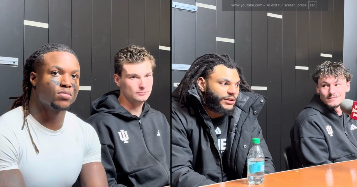 Players Q&A: Indiana players react to Indiana's win over Purdue