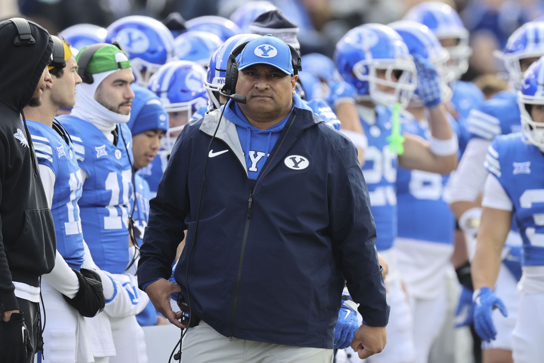 Asked about being connected to open Penn State job, BYU's Kalani Sitake says: 'We're going to ...