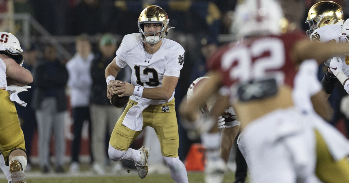 Three Observations: Notre Dame QB CJ Carr gets back on track vs ...