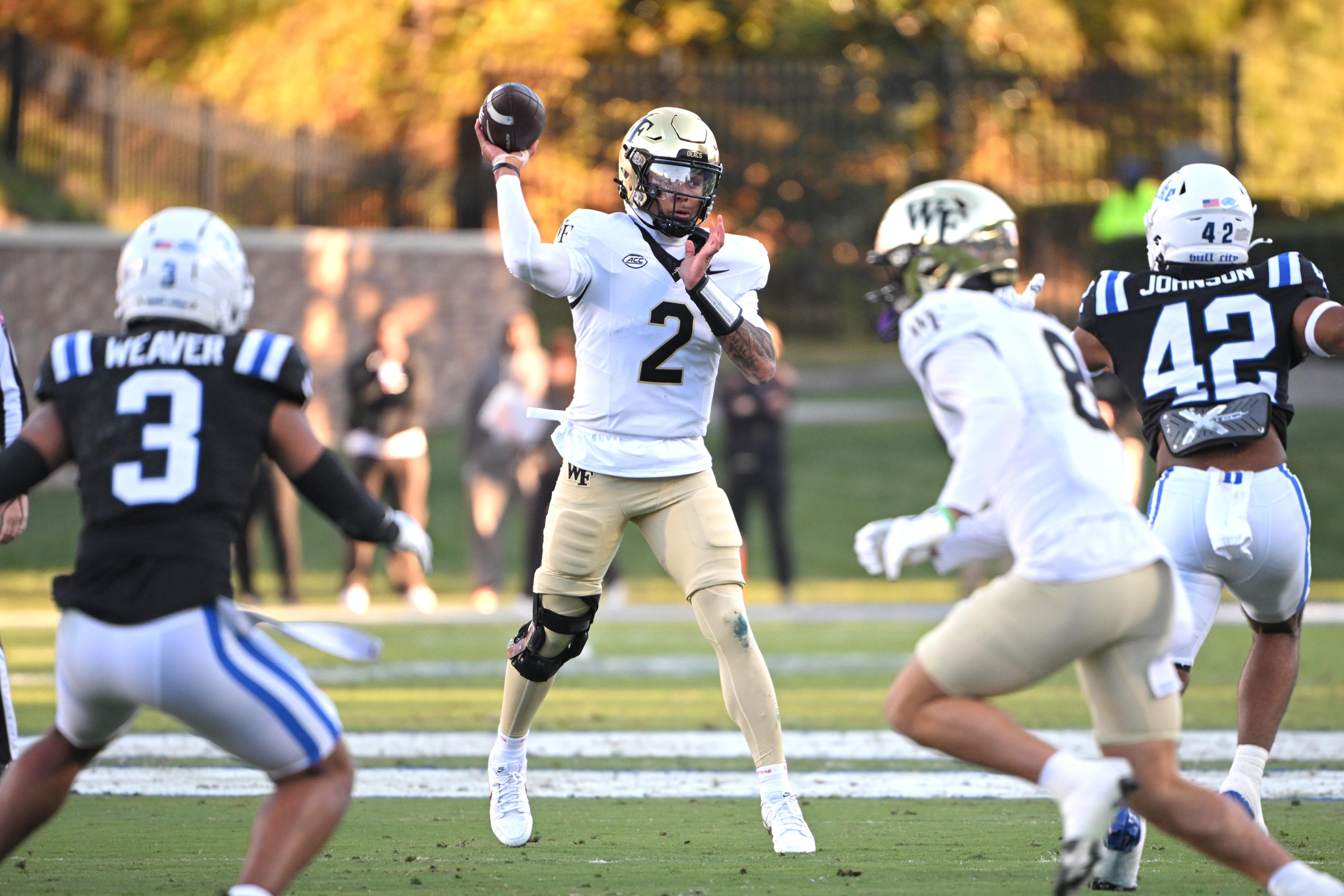 How PFF graded Wake Forest's offense against Duke - On3