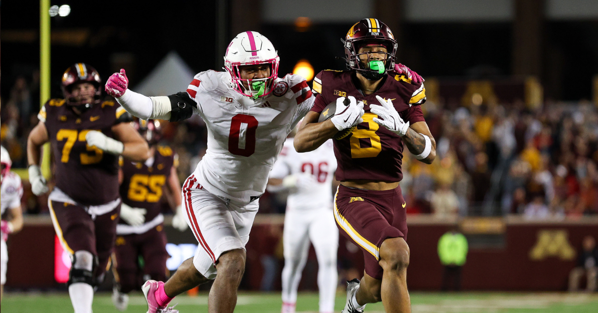 Minnesota WR Jalen Smith officially returning for 2026 season - On3