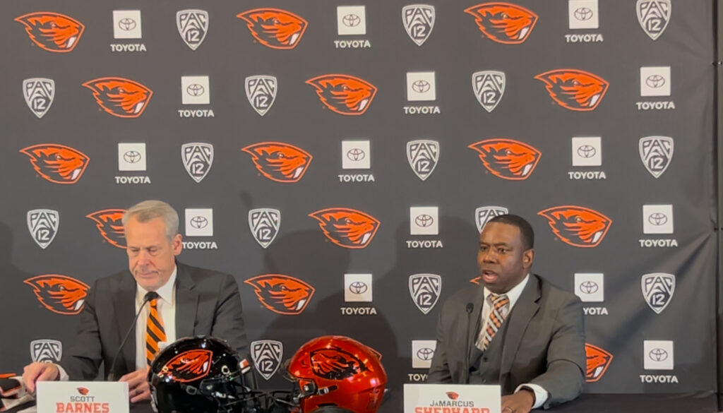 Oregon State Football HC JaMarcus Shephard Press Conference - On3