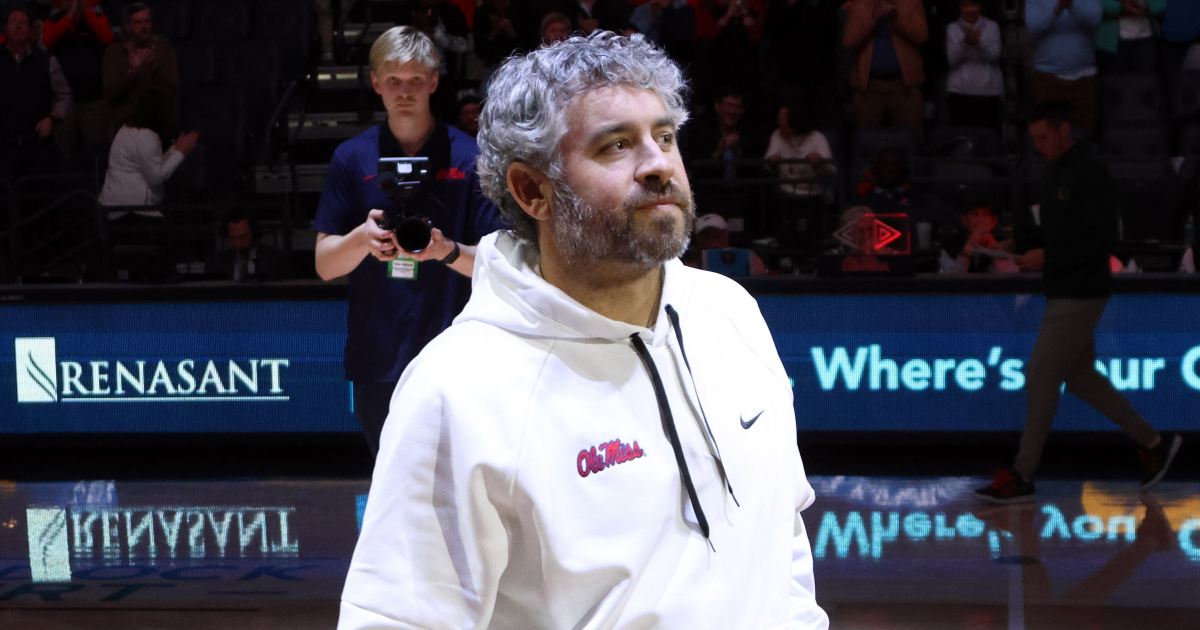 Pete Golding addresses crowd at Ole Miss basketball game, promises ...