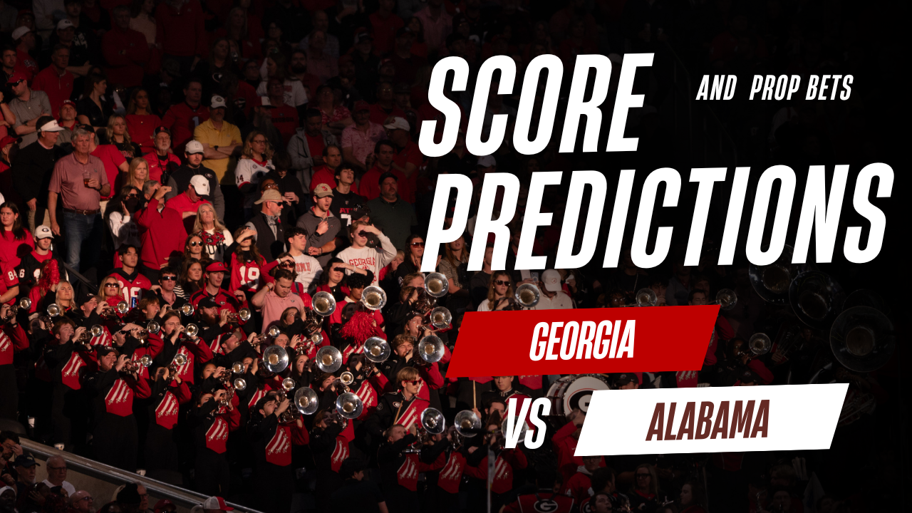 Georgia vs. Alabama score predictions and prop bets - On3