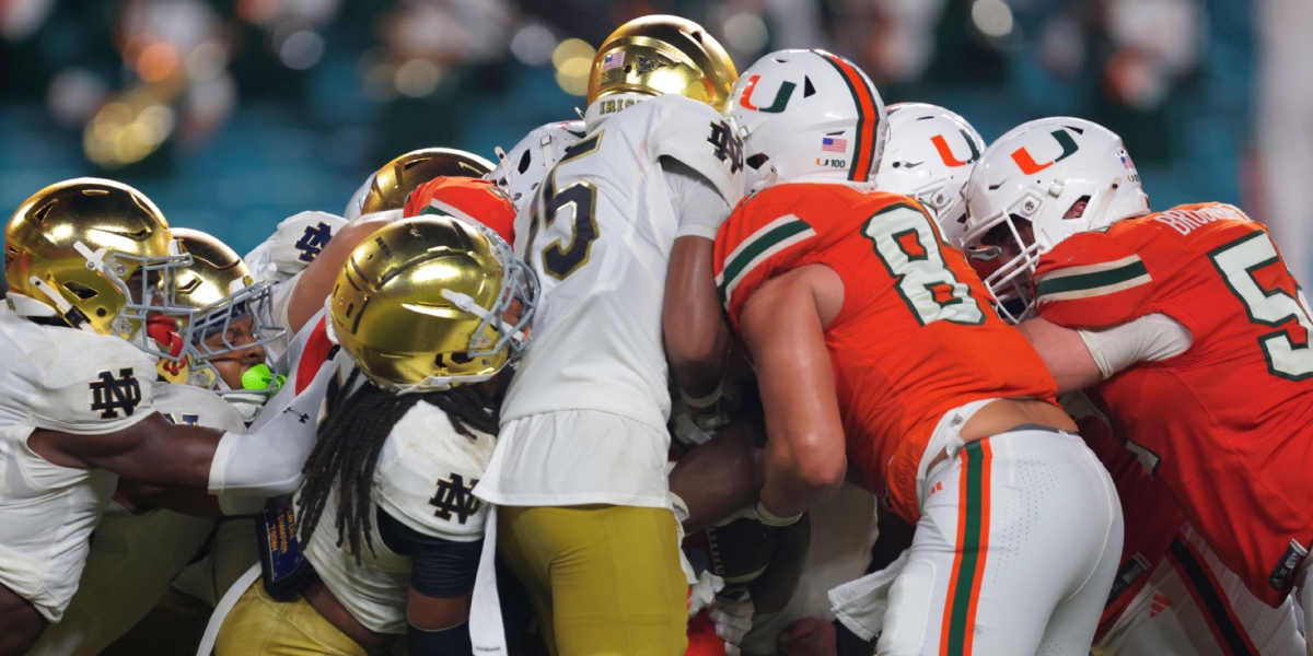 CFP committee chair Hunter Yurachek reveals if Notre Dame, Miami could ...