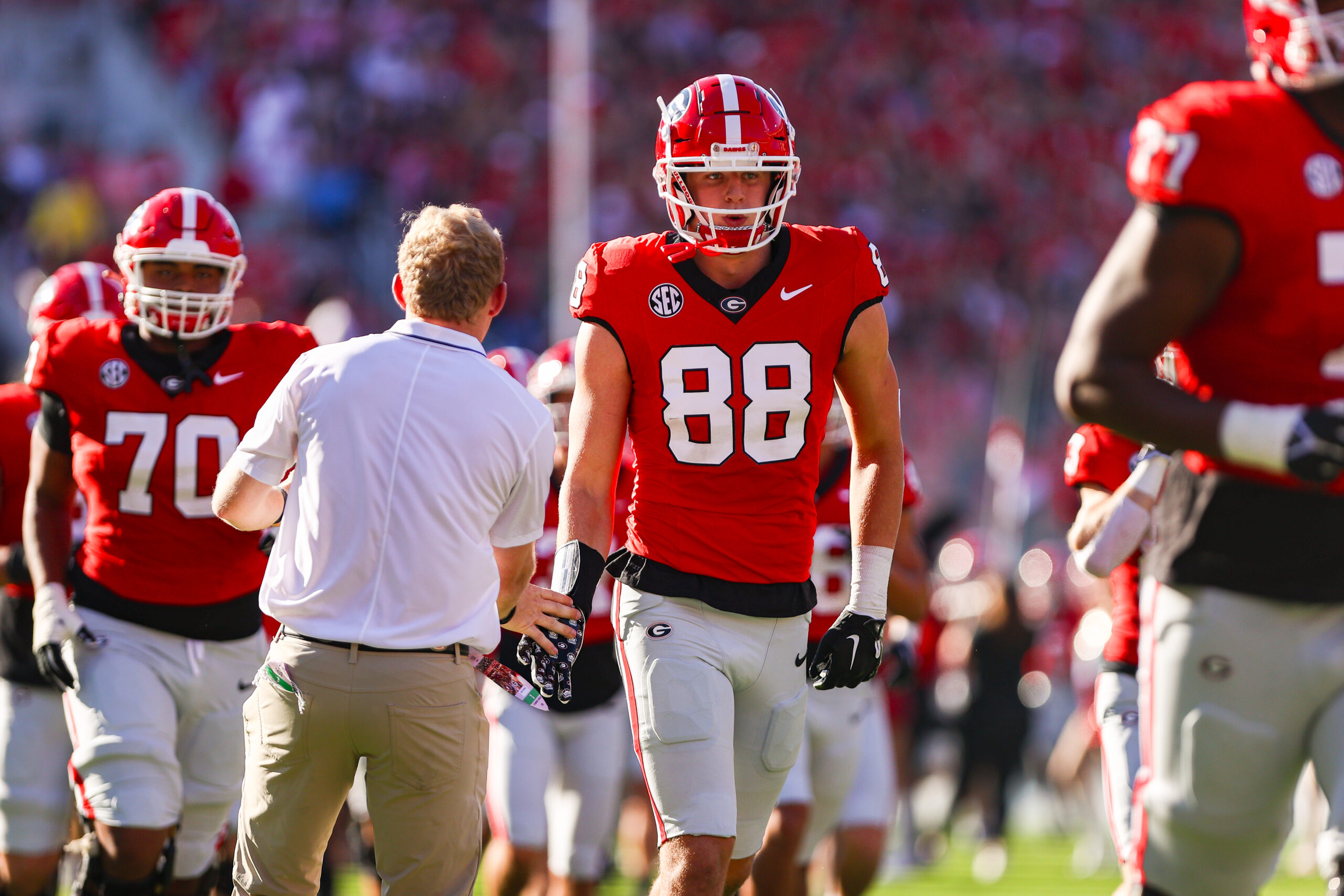 Miami ‘up there’ for transfer TE Pearce Spurlin ahead of decision