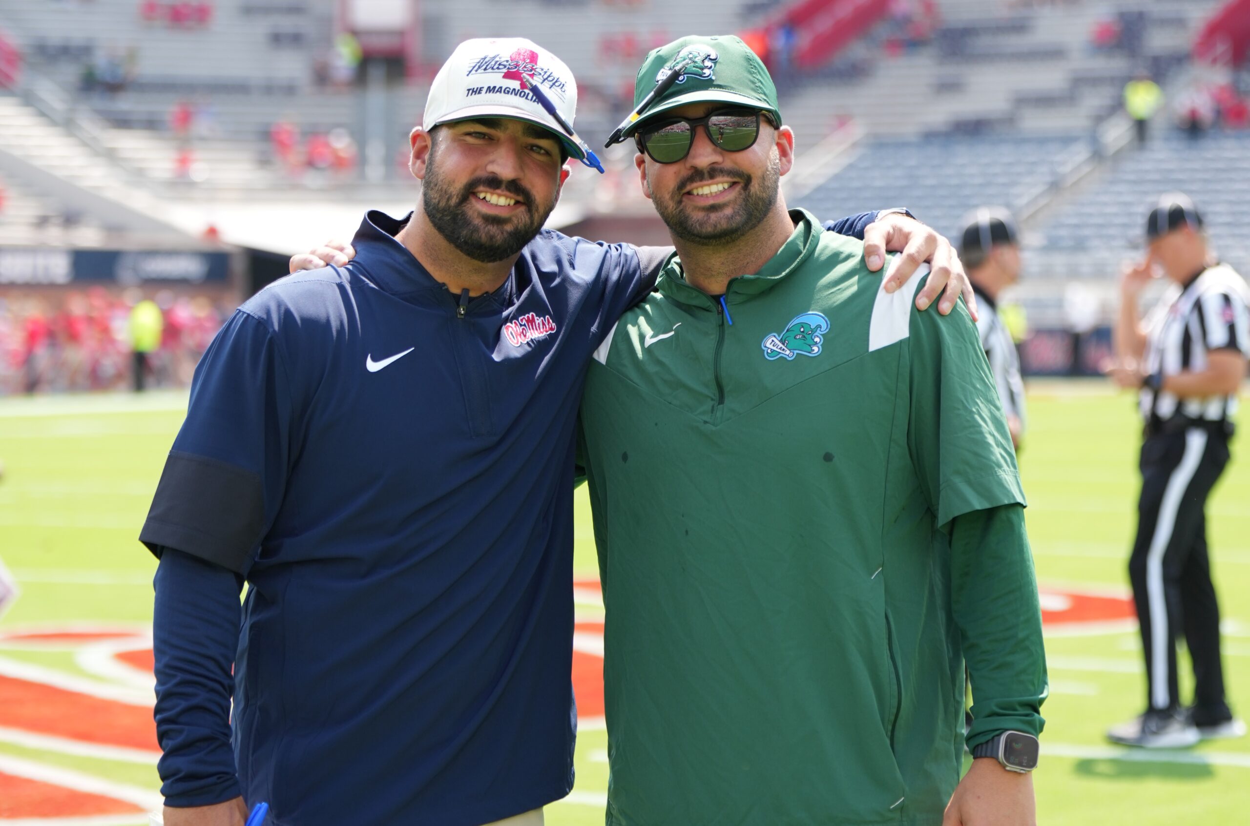 Twins Kody and Kyle Schexnayder meet again in the College Football ...