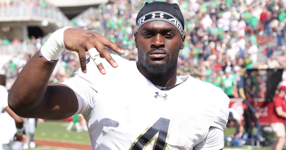 Jeremiyah Love leaves door open on return to Notre Dame as NFL Draft ...