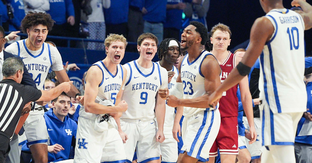 Celebrate Kentucky beating Indiana with highlights from the win - On3