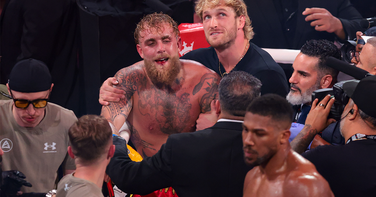 Jake Paul reveals he broke jaw during Anthony Joshua fight - On3