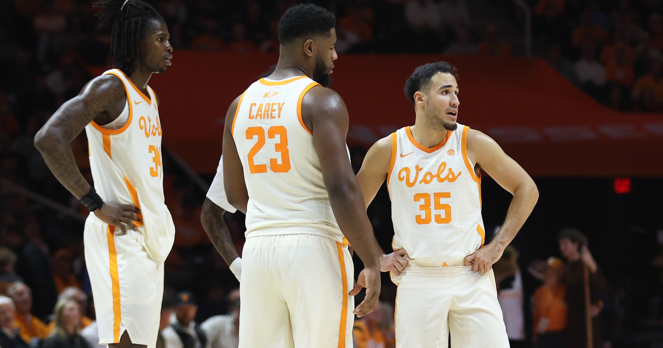 Ethan Burg out for Tennessee Basketball vs. Gardner-Webb