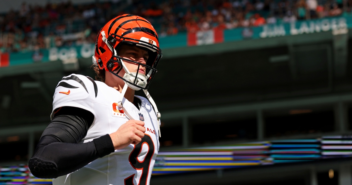 Joe Burrow reacts to dominant performance vs. Dolphins: 'I'm having fun ...