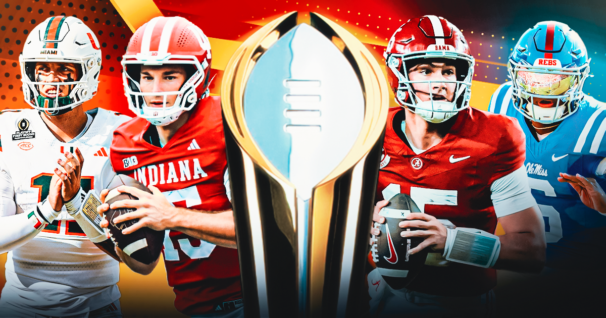 CBS Sports re-seeds the College Football Playoff bracket from No. 1 to ...