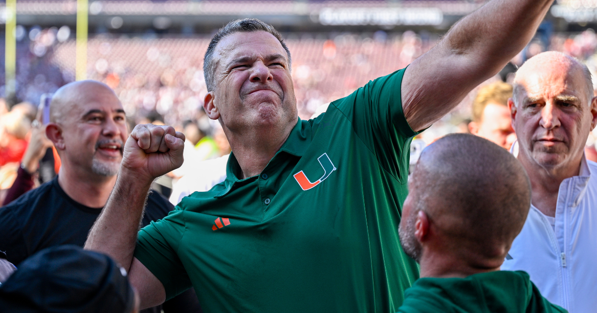 Mario Cristobal reveals how fan, alumni reaction has been to Miami's ...