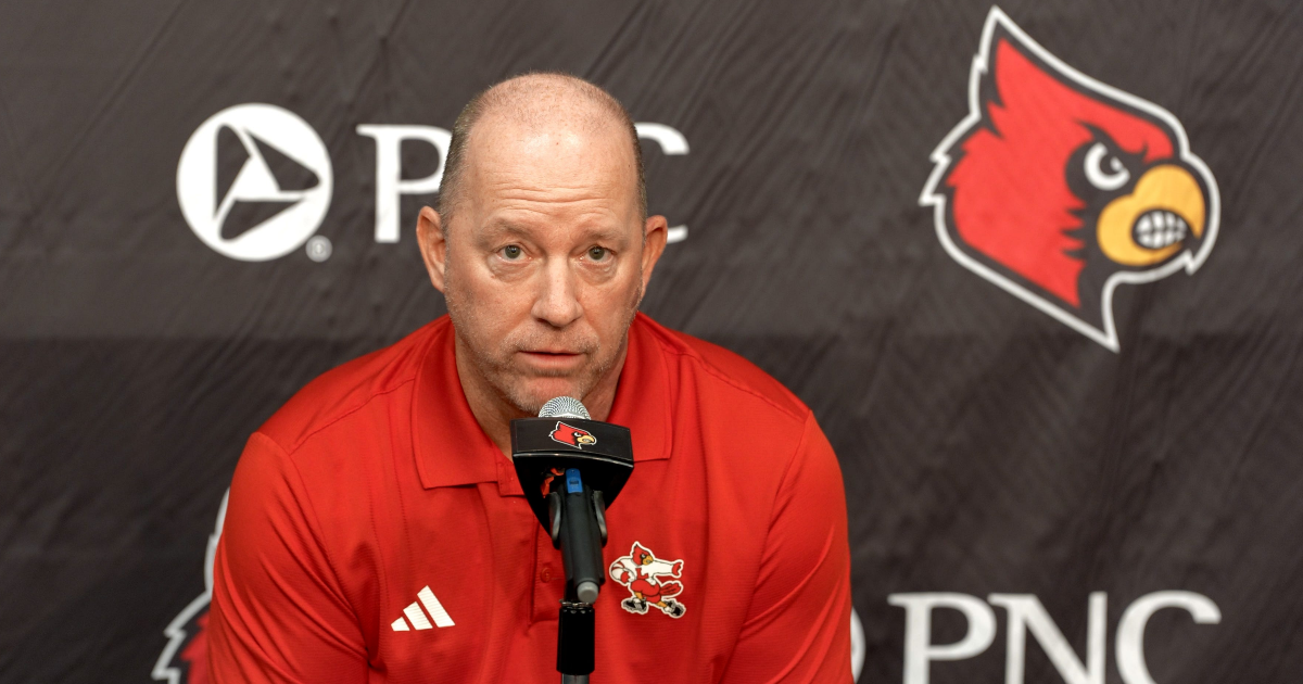 Jeff Brohm on potential contact with Michigan: 'I don't speak on other ...