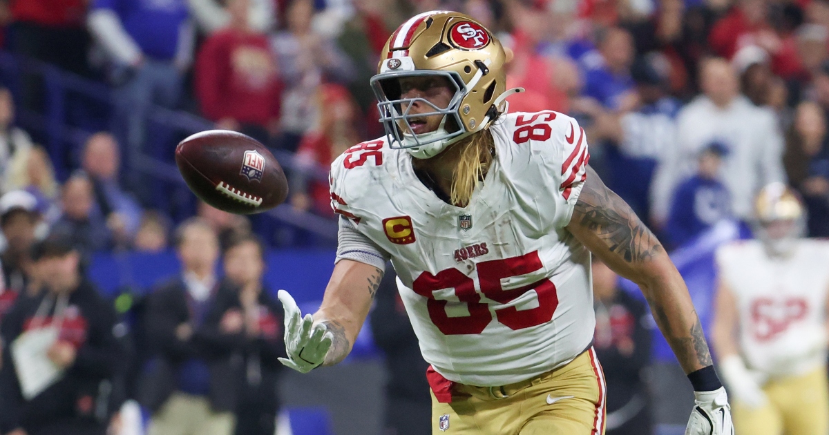 George Kittle, Ricky Pearsall injury updates: 49ers stars' status ...