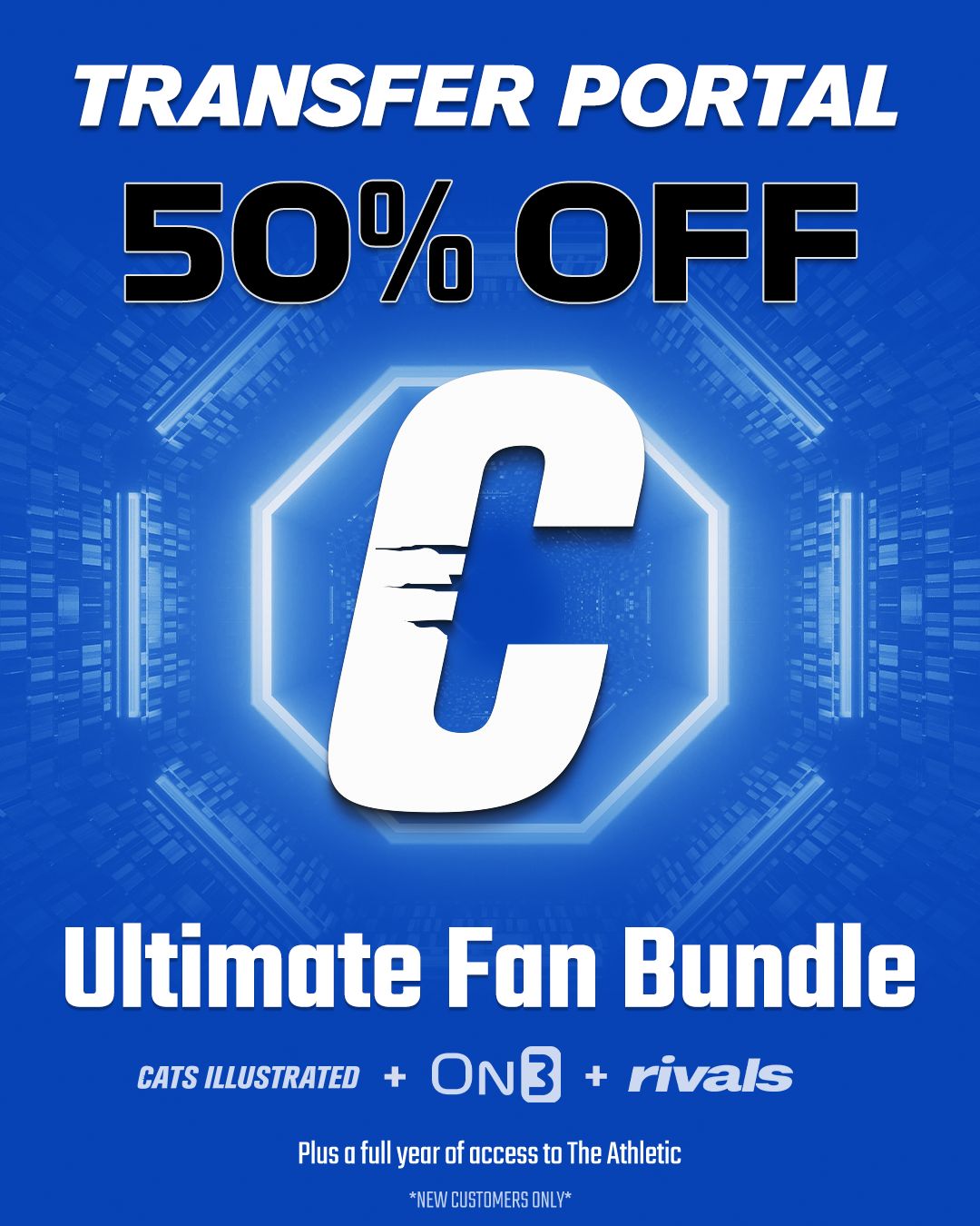 Transfer Portal Sale, 50% Off! - On3