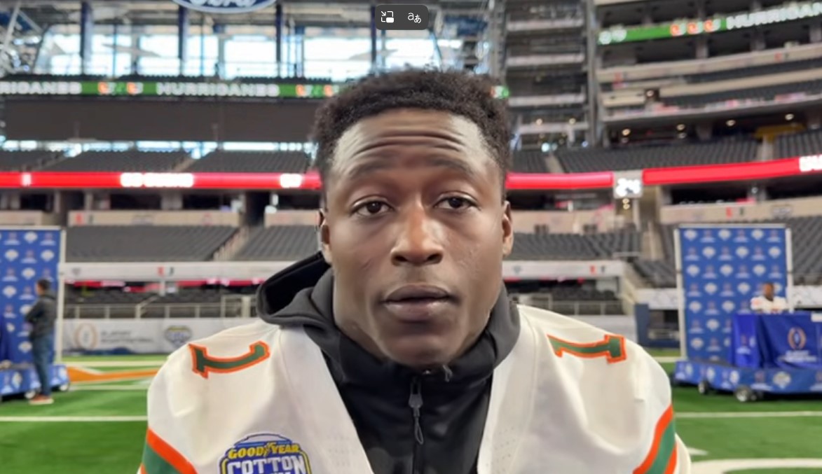 Miami's Mohamed Toure helped save season with big hit