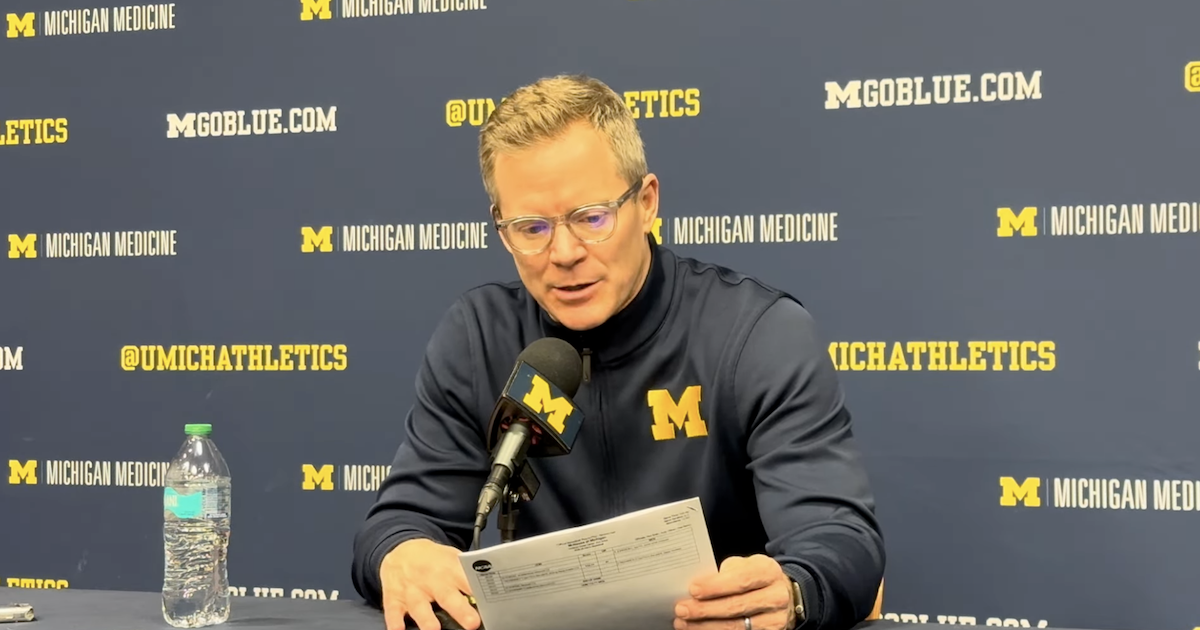Michigan basketball: Dusty May press conference after McNeese