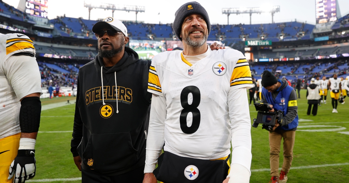 Mike Tomlin determined to make sure Week 18 vs. Ravens isn't Aaron ...