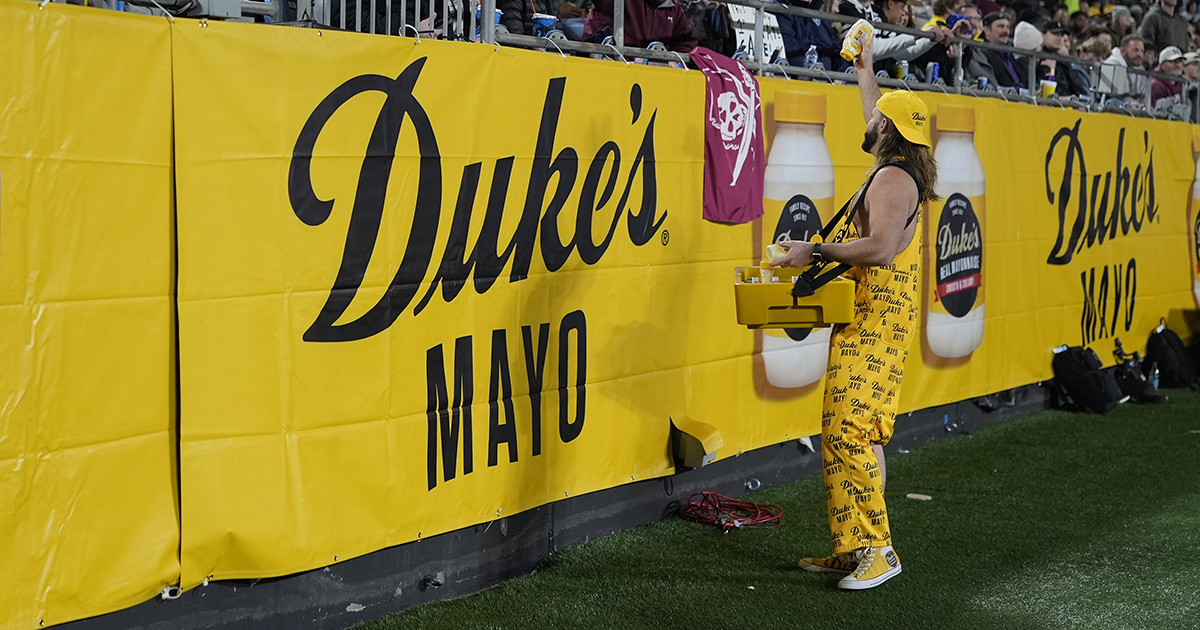 Duke's Mayo Bowl: Jake Dickert gets mayonnaise bath after Wake Forest ...