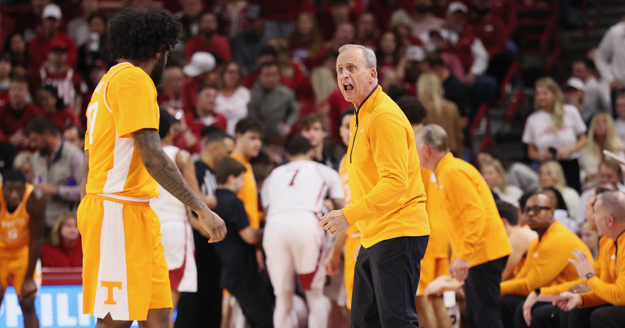 What Rick Barnes said after Tennessee's loss at Arkansas