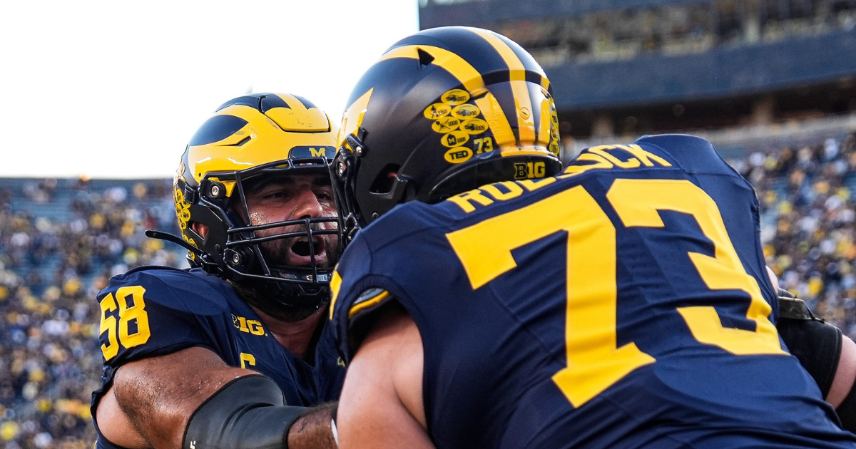 Michigan OL Ben Roebuck has entered the NCAA transfer portal