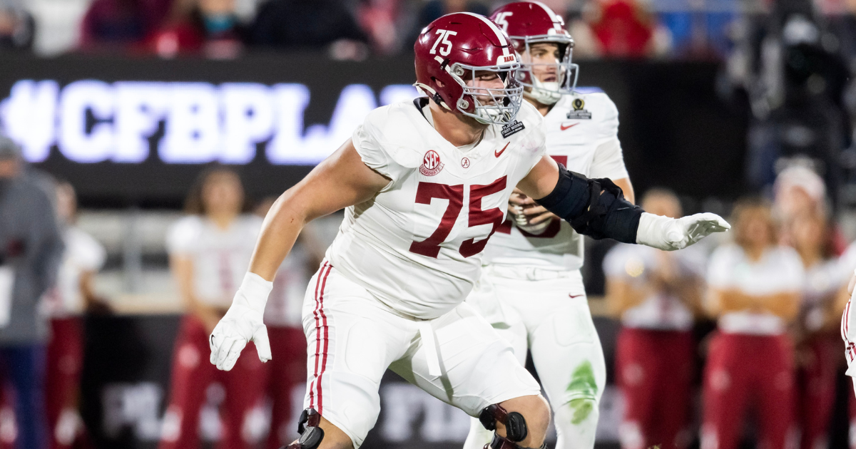 Alabama OL Wilkin Formby is entering NCAA transfer portal