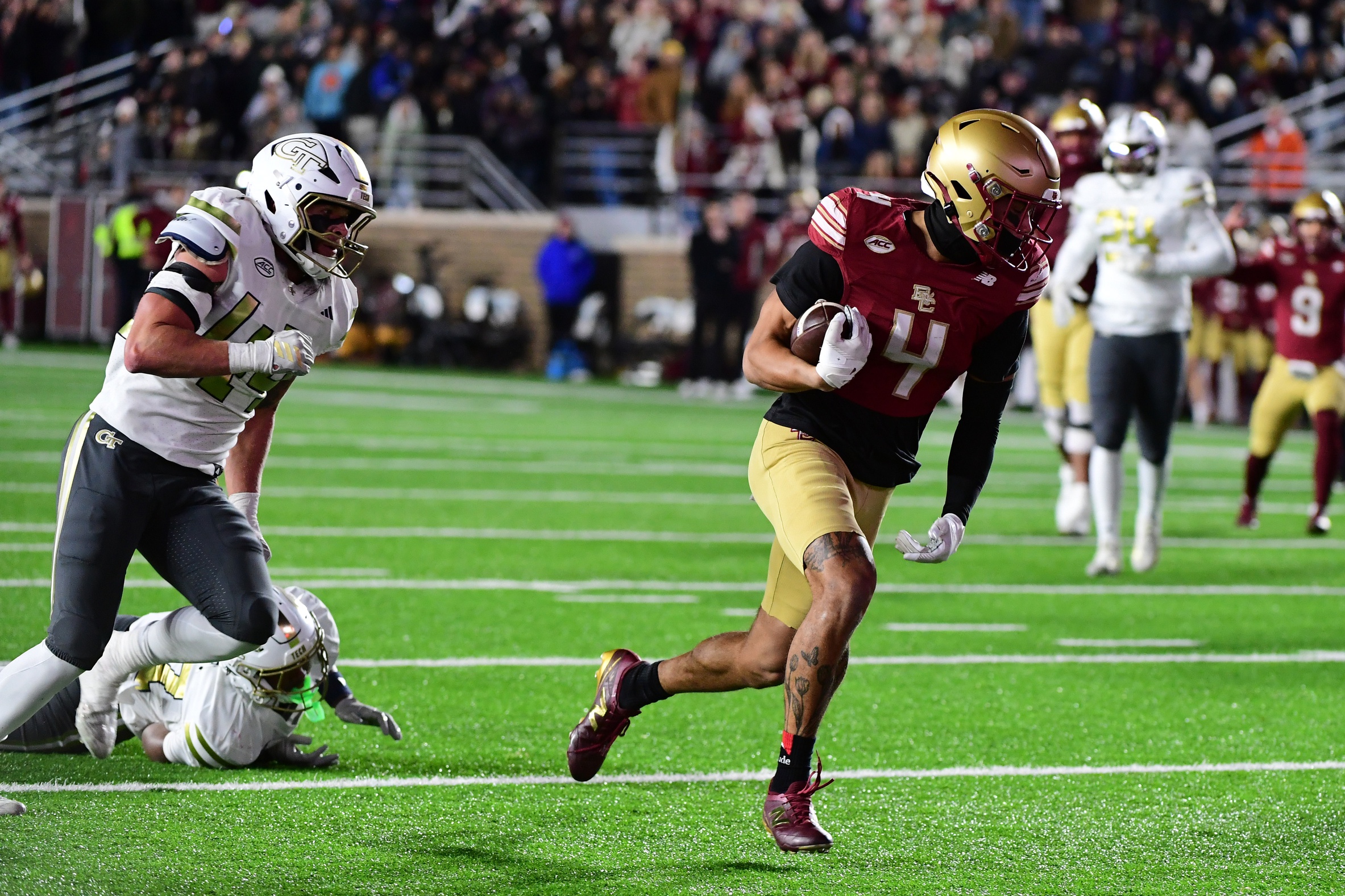 Boston College WR Reed Harris talks ASU pledge