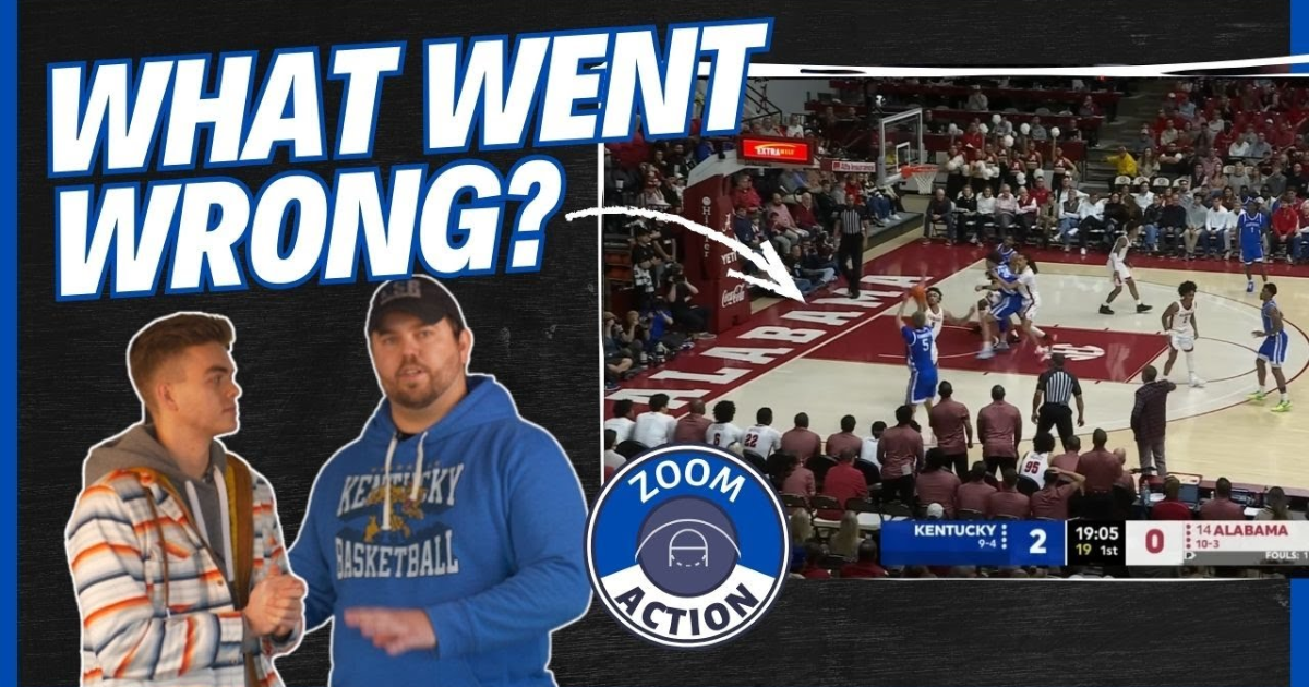 KSR's Zoom Action breaks down first 4 minutes of Kentucky's loss to Alabama