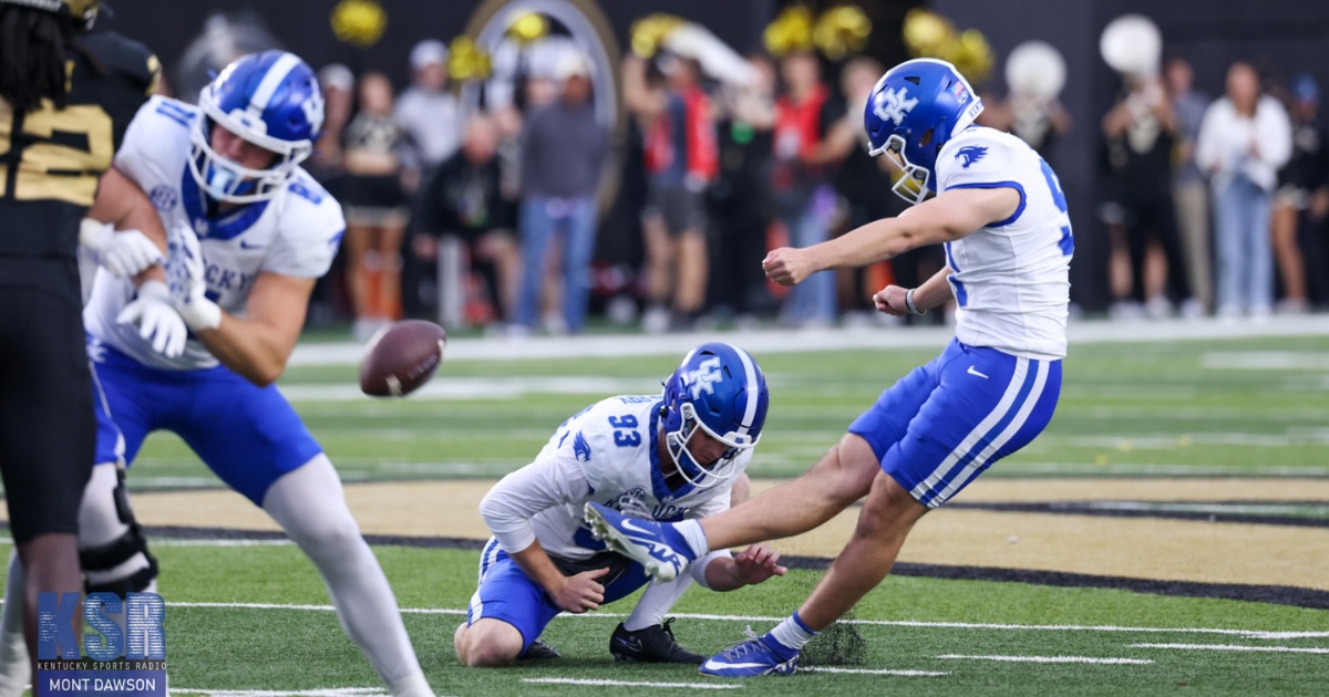 Kentucky Kicker Jacob Kauwe Set to Return for 2026 Season - On3