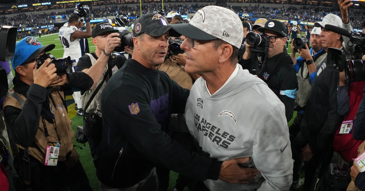 Chargers HC Jim Harbaugh reveals if he will hire John Harbaugh after ...