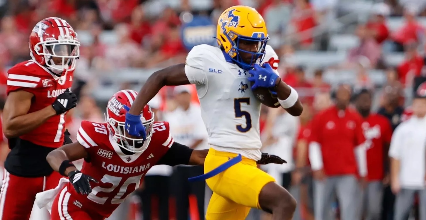 Breaking: LSU adds promising McNeese WR from transfer portal - On3