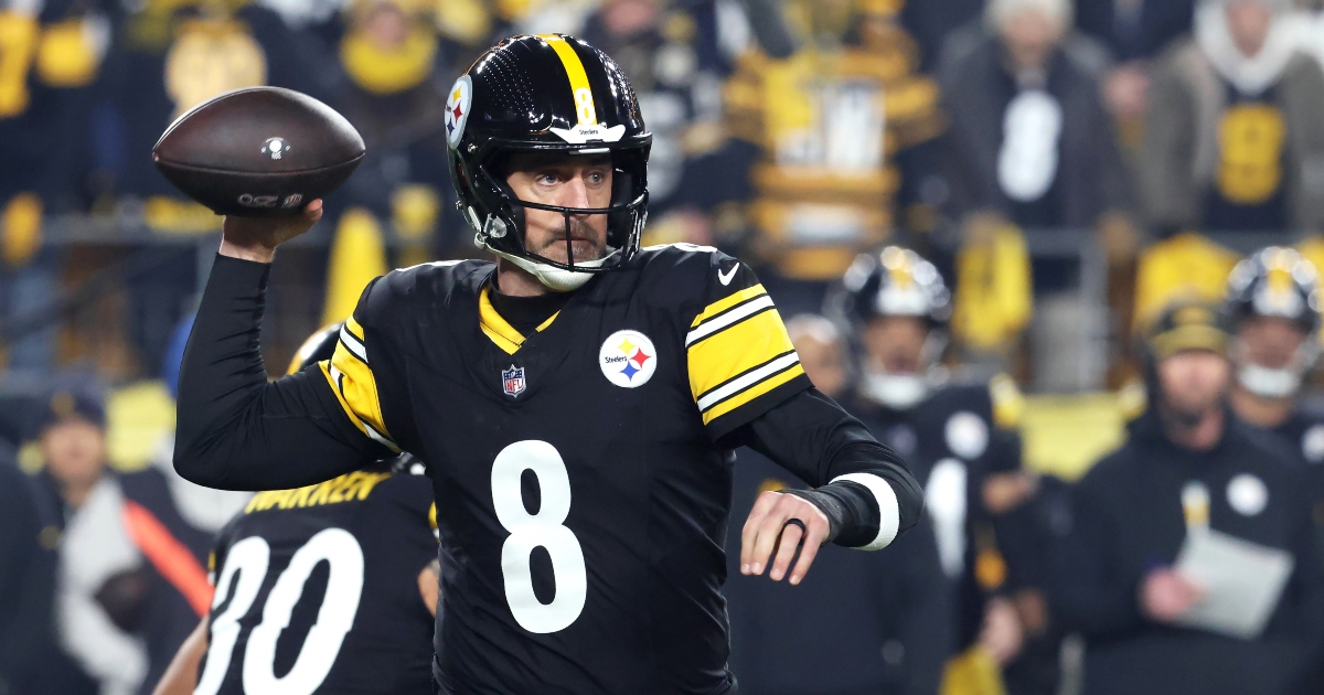 Aaron Rodgers meets Aaron Rodgers before Steelers vs. Texans playoff ...