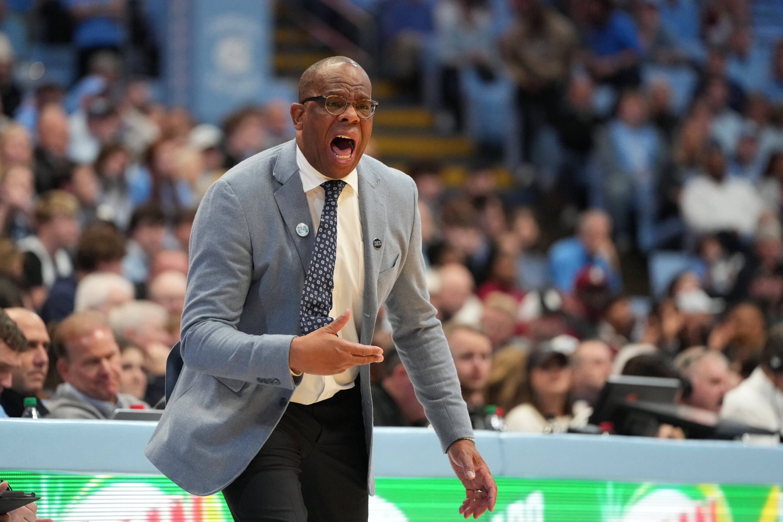 North Carolina head coach Hubert Davis looks ahead to Stanford - On3
