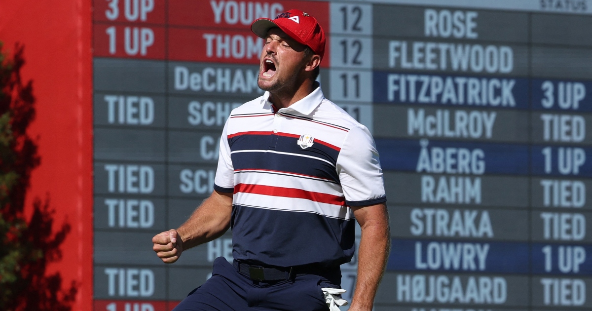 Bryson DeChambeau becomes first athlete to sign with prediction market ...