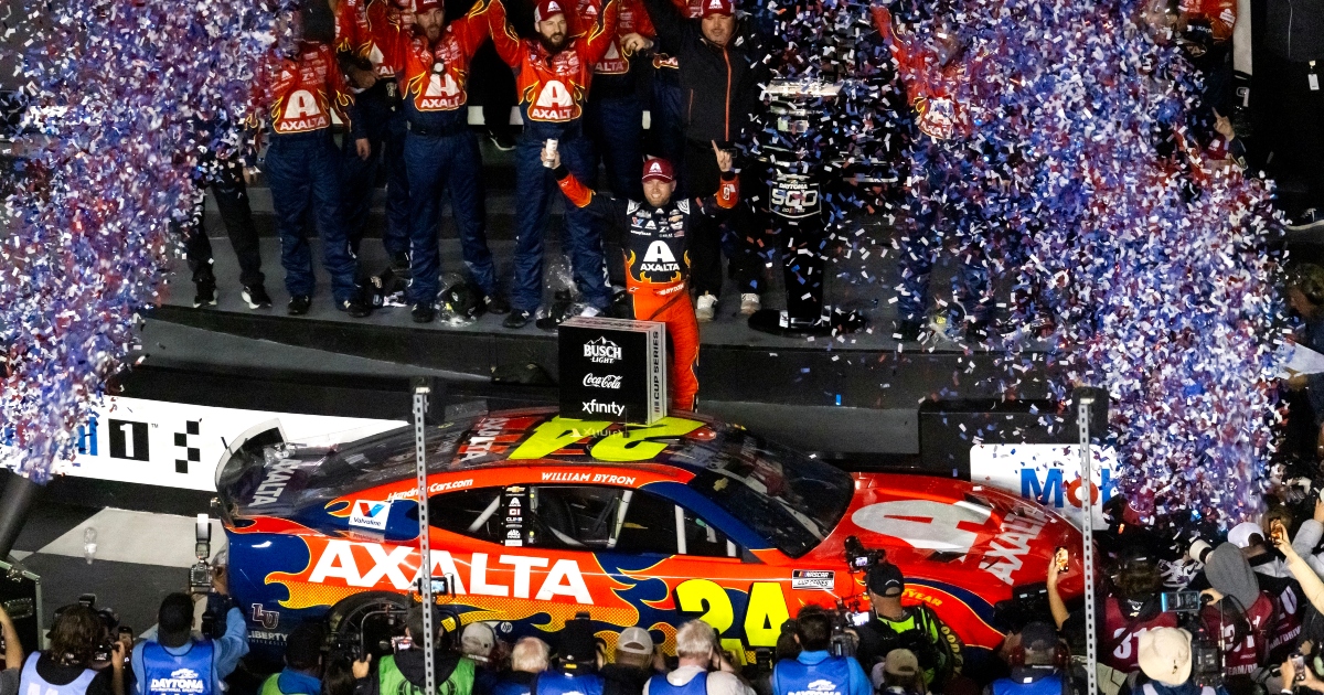 2026 Daytona 500 ballfield grass design revealed