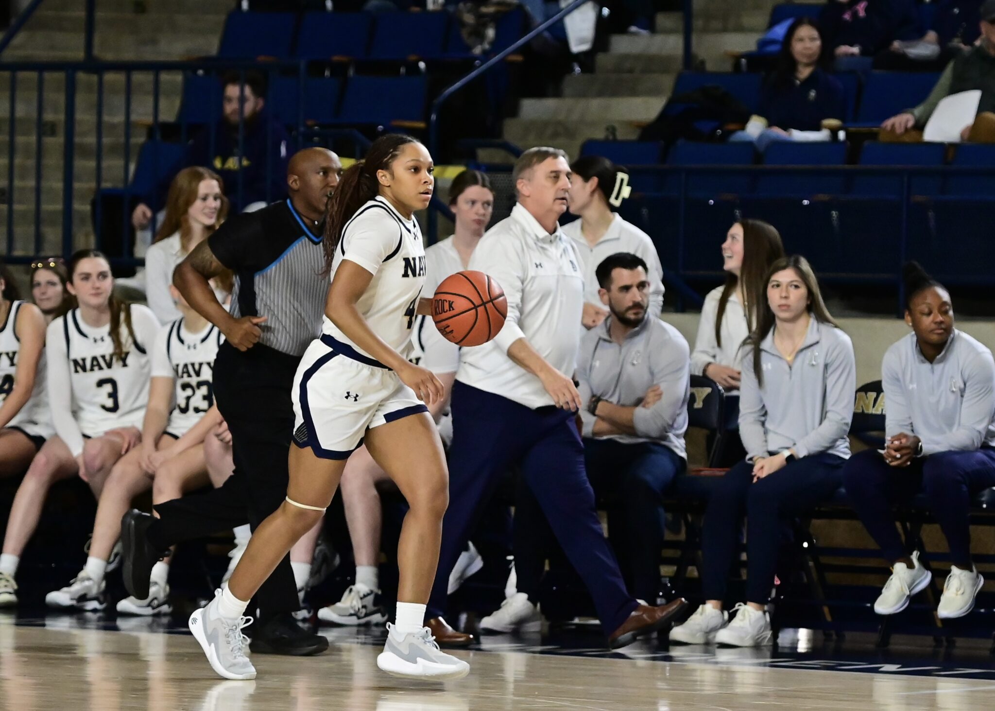 Navy WBB vs American - First Quarter Photos - On3