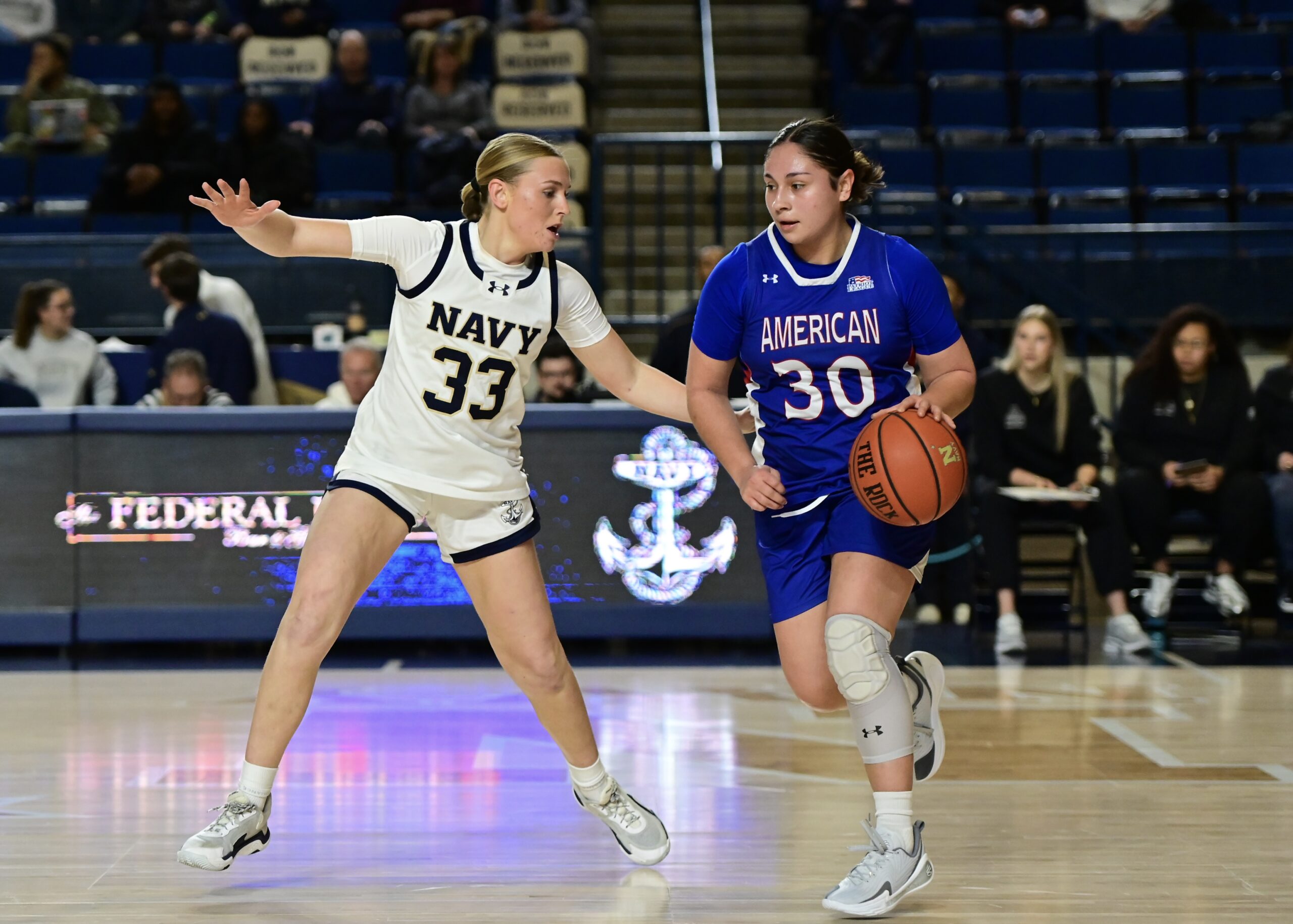 Navy WBB vs American - First Quarter Photos - On3