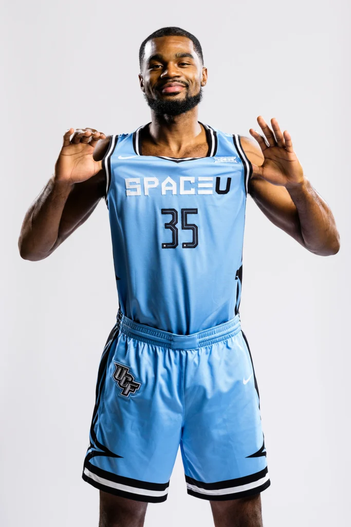 UCF Unveils 2026 Space Game Hoops Uniforms in Canaveral Blue