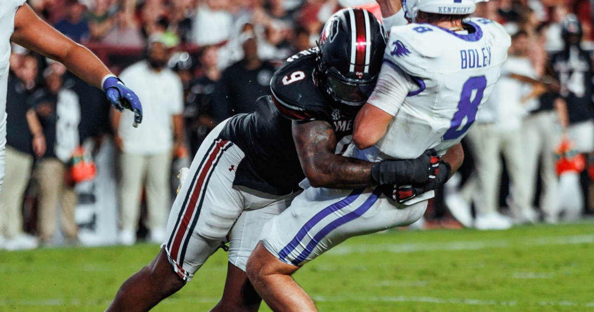 Former South Carolina EDGE joining Alabama Crimson Tide via transfer ...