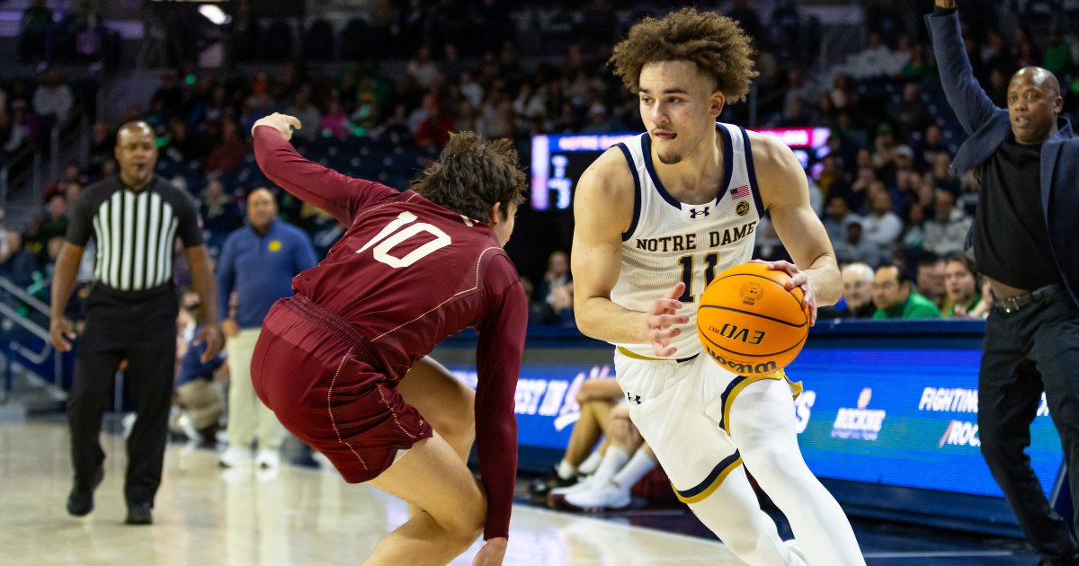 Notre Dame halts five-game skid with comeback win over Boston College