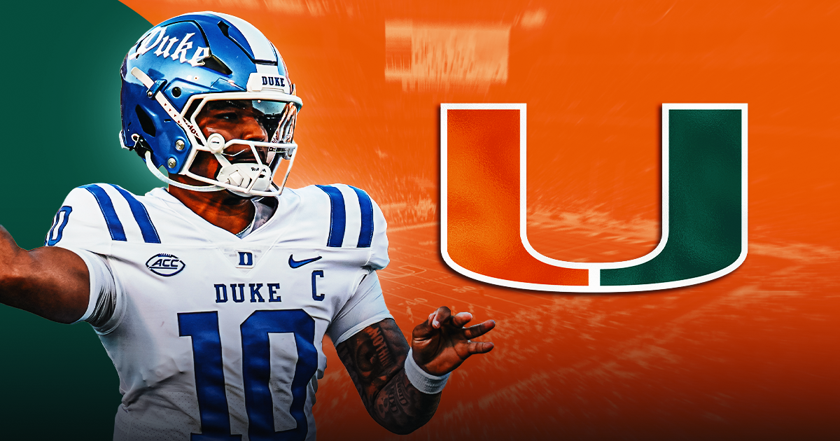 Duke transfer QB Darian Mensah commits to Miami - On3