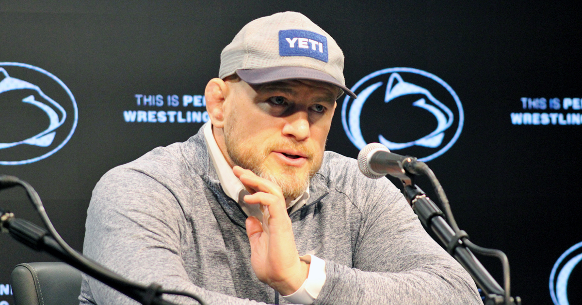 What did Cael Sanderson say about the Duke-Taylor match and Penn State ...