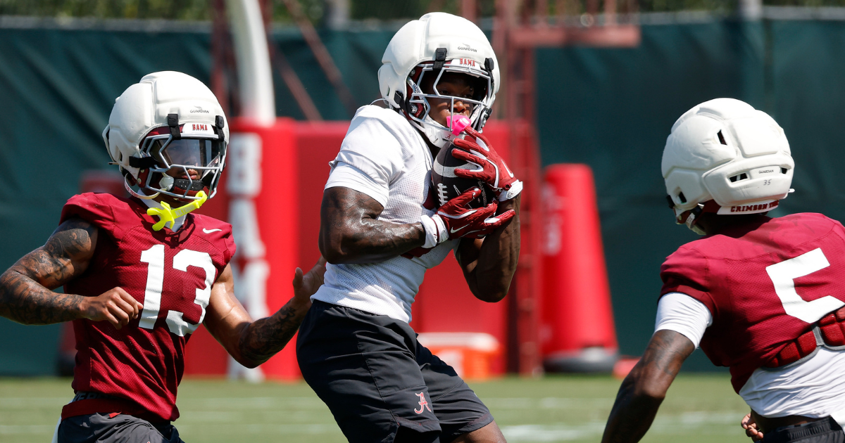 Photos And Video Alabama Holds First Practice Of 2026 Preseason