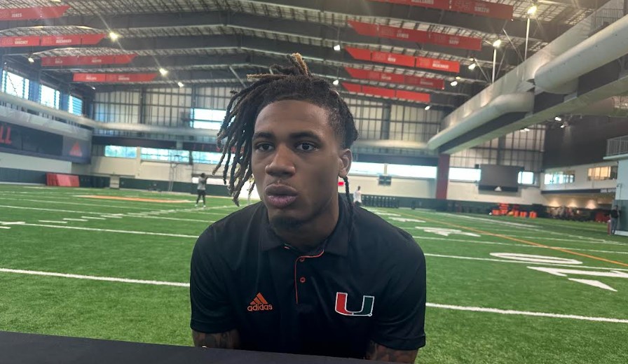 Miami Hurricanes WR Sam Brown shares team take