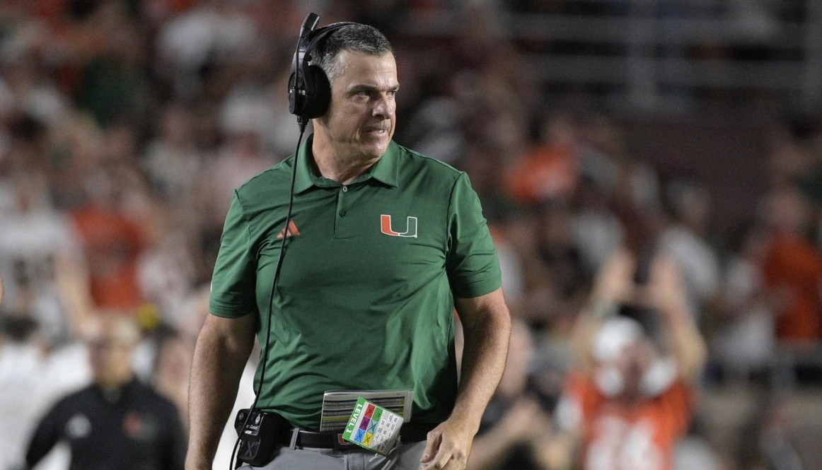 Miami Hurricanes' Mario Cristobal, players postgame